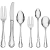 Amazon.com | Oneida Baby/Child Chateau 6-Piece Progress Flatware Set ...