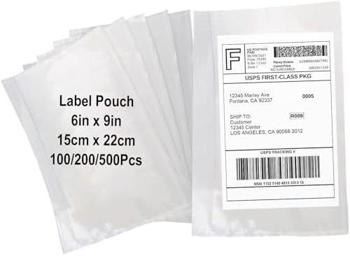 Amazon.com : MBLABEL 100 Pcs-6x9 Shipping Envelopes, Packing List ...