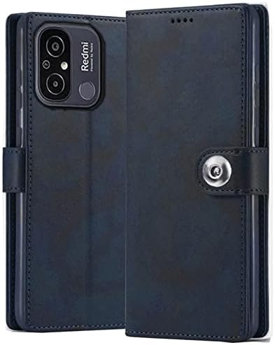 SHINESTAR Ultimate Leather Finish Flip Back Cover for Redmi 12C ...
