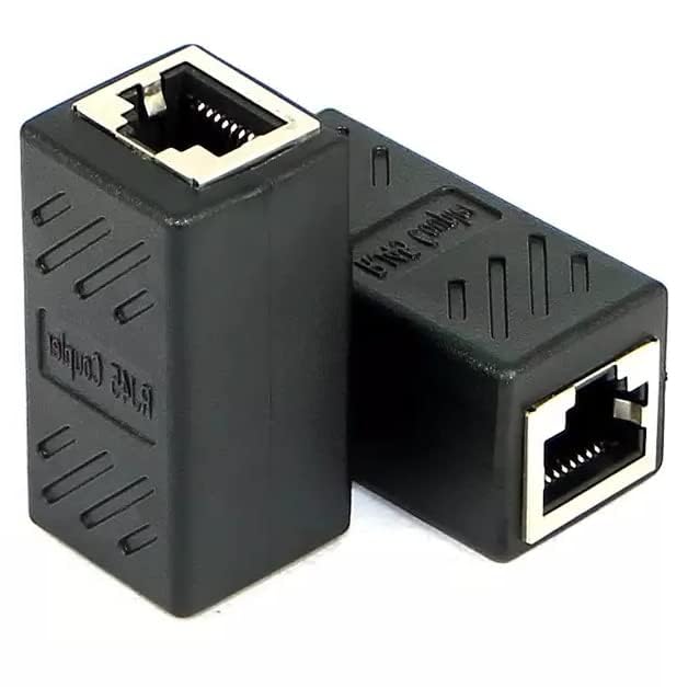 AdzMozi 1-Piece Deluxe RJ45 Coupler, in Line Coupler Cat7/Cat6/Cat5e ...