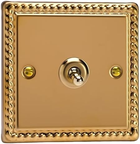 Finish Wall Push Button Plate,Retro wall switch 86 Type EU 220V 1/2/3/4 ...
