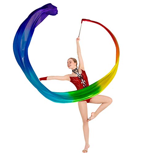 Snapklik.com : KIKIGOAL 164FT Dance Streamer Gymnastics Dance Ribbons ...