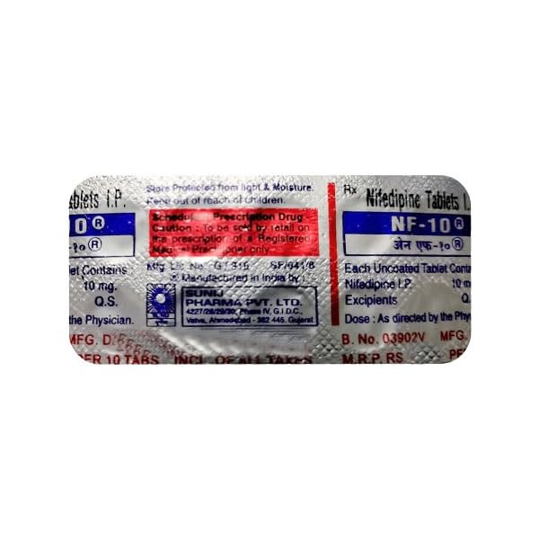 NF-10 - Strip of 10 Tablets : Amazon.in: Health & Personal Care