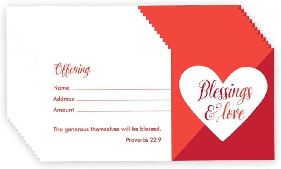 Amazon.com : 500 Tithes and Offering Envelopes for Church | Tithe ...