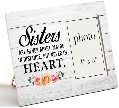 Amazon.com - Zauly Gifts for Sisters Wood Picture Frame, Sister Gifts ...