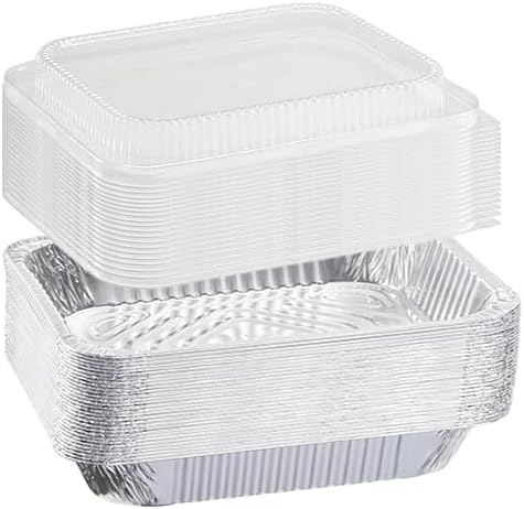 Amazon.com: Tiger Chef Durable Half Size Deep Aluminum Foil Pans with ...