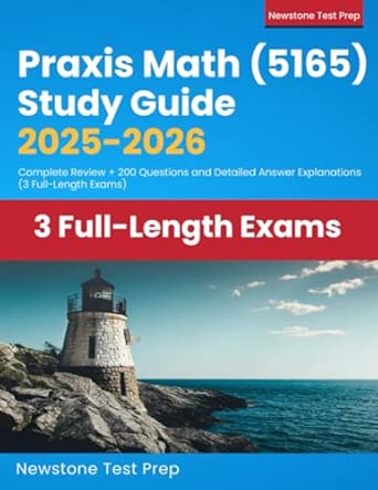 Amazon.com: Praxis Math (5165) Study Guide 2025-2026: Complete Review ...