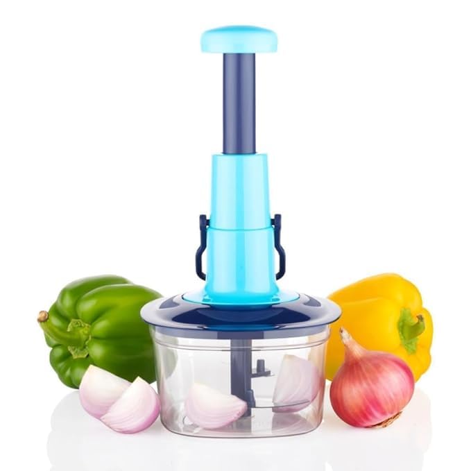 Food Chopper,Steel Large Manual Hand-Press Chop Fruit,Vegetable Chopper ...