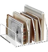 Amazon.com : SANRUI Acrylic Desk File Organizer, 4 Vertical ...