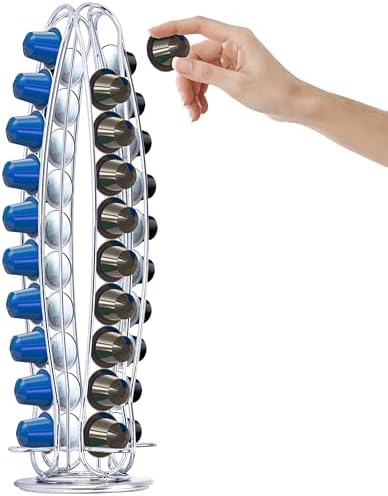 Amazon.com: Mixpresso Capsule Spinning Carousel Holder I 360 Degree ...