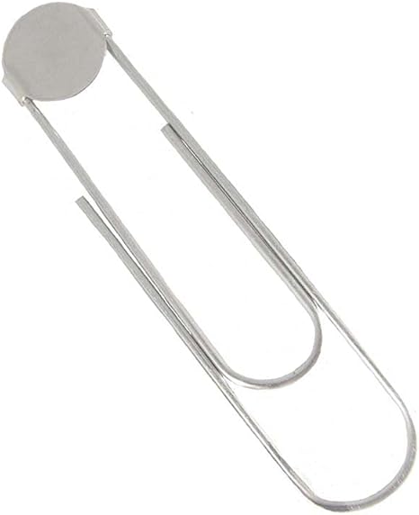 Amazon.com: 50 Bookmarker Paperclips with Pad : Office Products