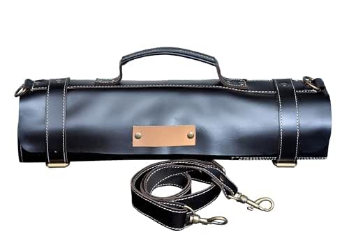 Amazon.com: Professional chef role, Heavy duty leather knife roll ...
