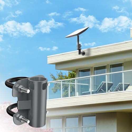Accwork Aerial Mast Mount for Starlink Bowl, Stand-Alone Mounting ...