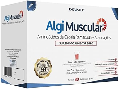 Algi Muscular c/30 Sachês de 5g | Amazon.com.br