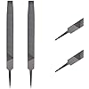 Amazon.com: 2 Pack Rectangular Cut Axe File, Mill Smooth Cut File ...