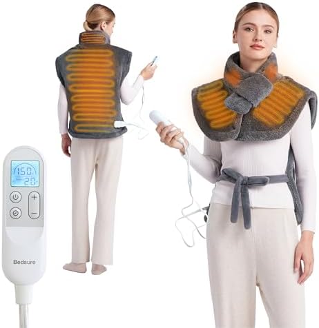 Amazon.com: Bedsure Full Body Heating Pad for Back - Birthday Gifts for ...