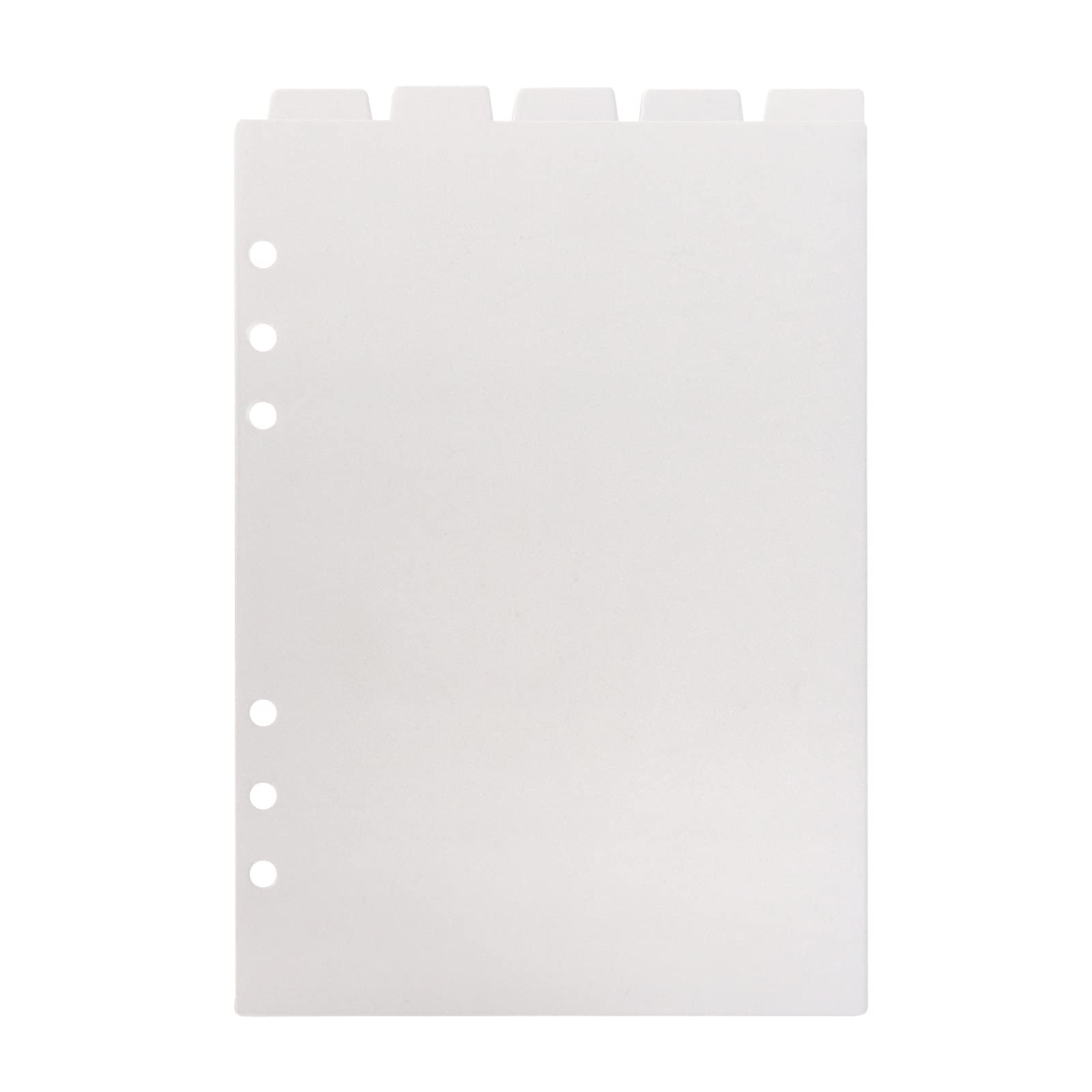 Snapklik.com : Koqye Plastic Transparent A5 Index Binder Dividers