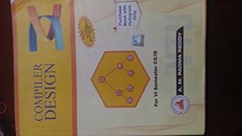 COMPILER DESIGN A.M PADMA REDDY VI SEM CS/IS : Amazon.in: Books