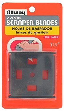 Scraper Blades 2-1/2 Inch - 2 Pack : Amazon.in: Home & Kitchen