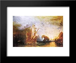Amazon.com: Ulysses Deriding Polyphemus ' Homer'S Odyssey 24x20 Framed ...