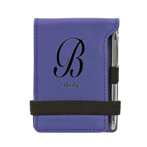 Amazon.com: Personalized Mini Notebook and Pen Set Monogrammed ...