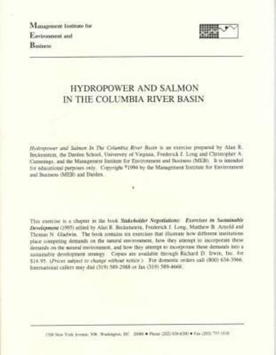 Hydropower and Salmon in the Columbia River Basin: Beckenstein, Alan R ...