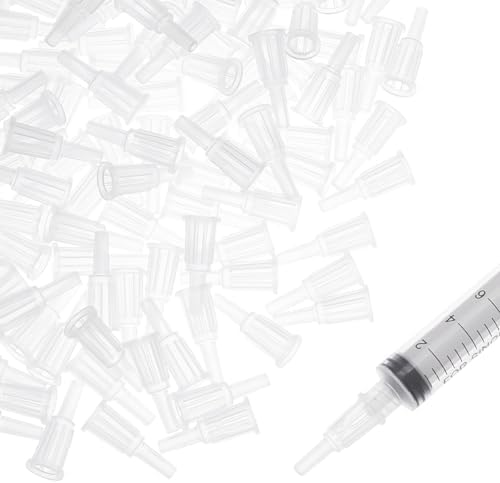 Amazon.com: 40 Pcs Tip Adapters for Syringe, Syringe Tip Adapter ...