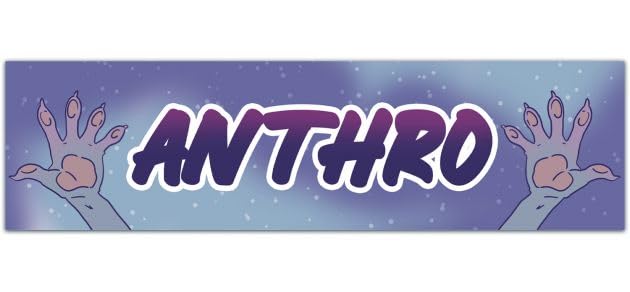 Amazon.com: ANTHRO - Fandom Pride Vinyl Decal Bumper Sticker [01742 ...