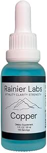 Amazon.com: Rainier Labs | Copper Supplement Tincture | Pure, Organic, Vegan | Health Supplement ...