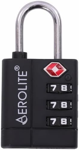 Aerolite Luggage Locks TSA Approved 3-Digit Security Suitcase Lock ...