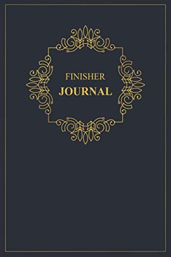 Amazon.com: Finisher Journal: A classy black and gold Finisher Journal ...