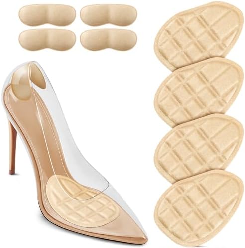 Amazon.com: ZAIWOO Metatarsal Pads Women, Ball of Foot Cushions, High ...