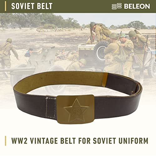 Buy Soviet Belt - WW2 Belt for Soviet Uniform - Russian Military ...