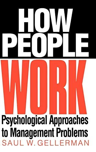 Amazon.com: How People Work: Psychological Approaches to Management ...
