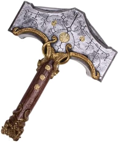 damdos Halloween Props Cosplay God-War Hammers Leviathan Kratos Hammer ...