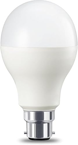 Bayonet Light Bulb 100w Equivalent, B22 LED Bulbs Cool White 2700K,15w ...