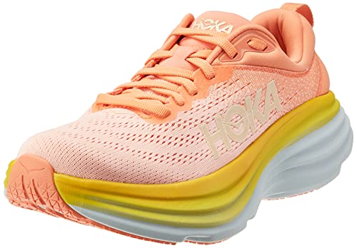 Hoka Bondi 8 Shell Coral/Peach Parfait 9 B (M) | Amazon price tracker ...