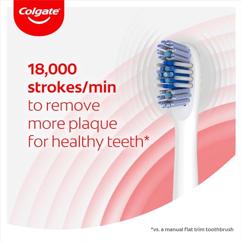 Colgate 360 Sonic Max White Battery Powered Toothbrush Cleans in 4 Ways ...