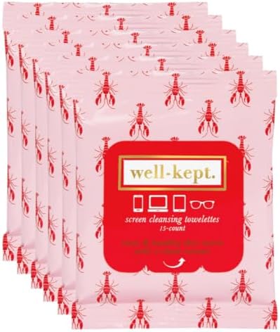 Amazon.com: Well-Kept Tech & Lens Cleaning Wipes – Lobsterfest – 15 ...