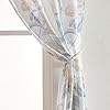 Amazon.com: Laura Ashley Hydrangea Window Curtains with Rod Pocket, 84 ...
