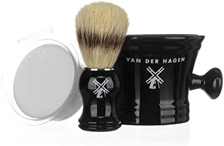Amazon.com : Shaving Brush Set, 3 in 1 Shaving Kit for Men Hair Beard ...