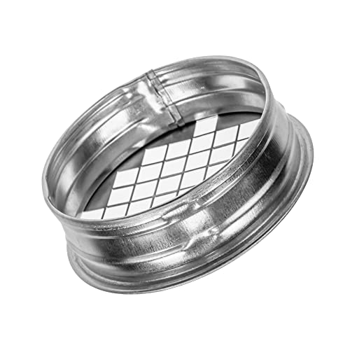 Vent Systems 4” Inch Galvanized Steel Round Vent Cap – Heavy-Duty with ...