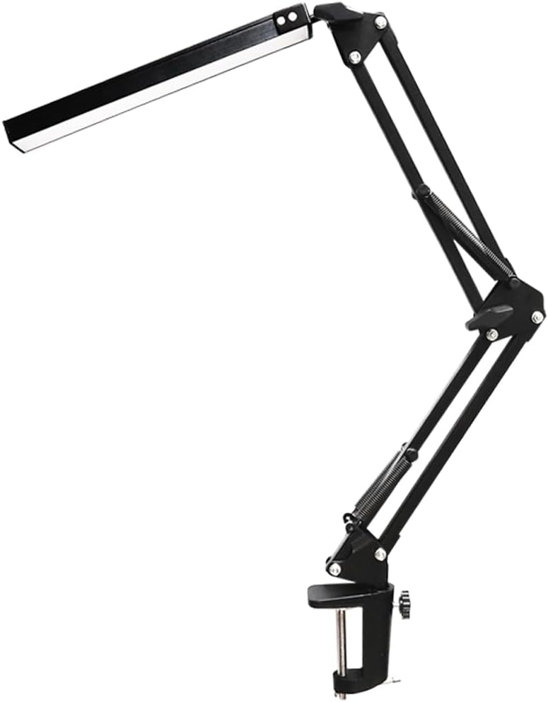 PSIVEN LED Architect Lamp, Metal Swing Arm Desk Light with Clamp, Eye ...