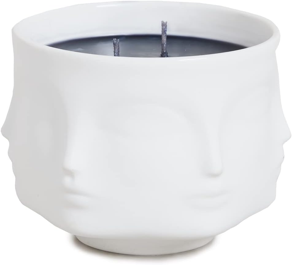 Amazon.com: Jonathan Adler Muse Couleur Sel de Mer Candle, White/Blue ...