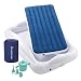 Amazon.com : hiccapop Inflatable Toddler Travel Bed with Safety Bumpers ...