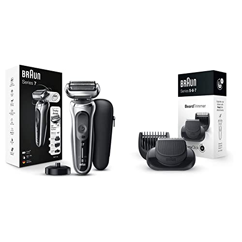Braun Series 7 360 Flex Head Electric Shaver with Beard Trimmer for Men ...
