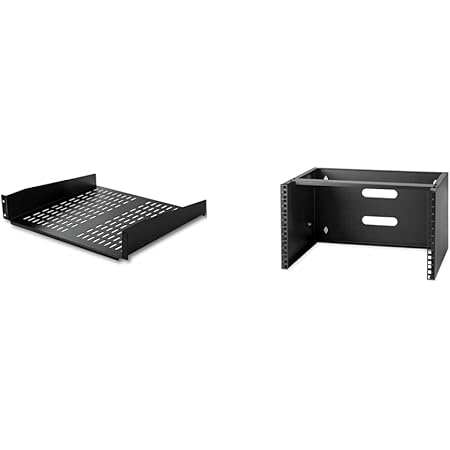 Amazon.com: StarTech.com 2U Server Rack Shelf - Universal Vented Rack ...