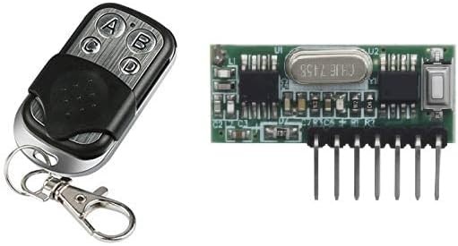 Buy xcluma 4 Channel 4Ch RF Remote Controls Remote Transmitter and ...