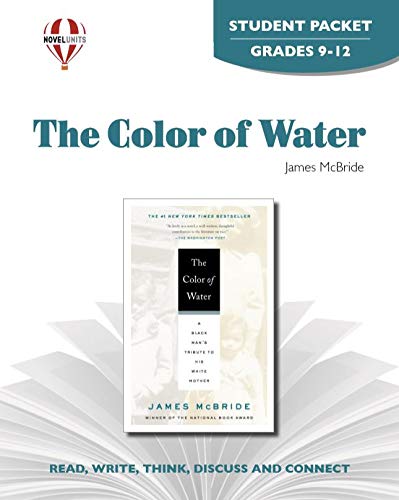 The Color of Water - Student Packet by Novel Units: Novel Units ...