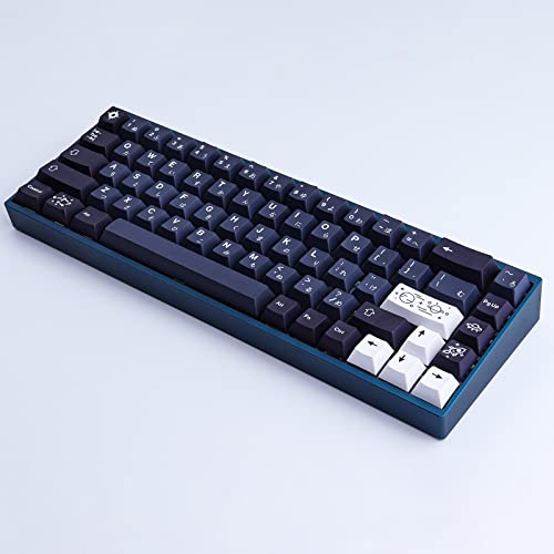 JakeTsai PBT Kaycaps, 161 Keys Galaxy Cherry Profile Japanese Keycaps ...